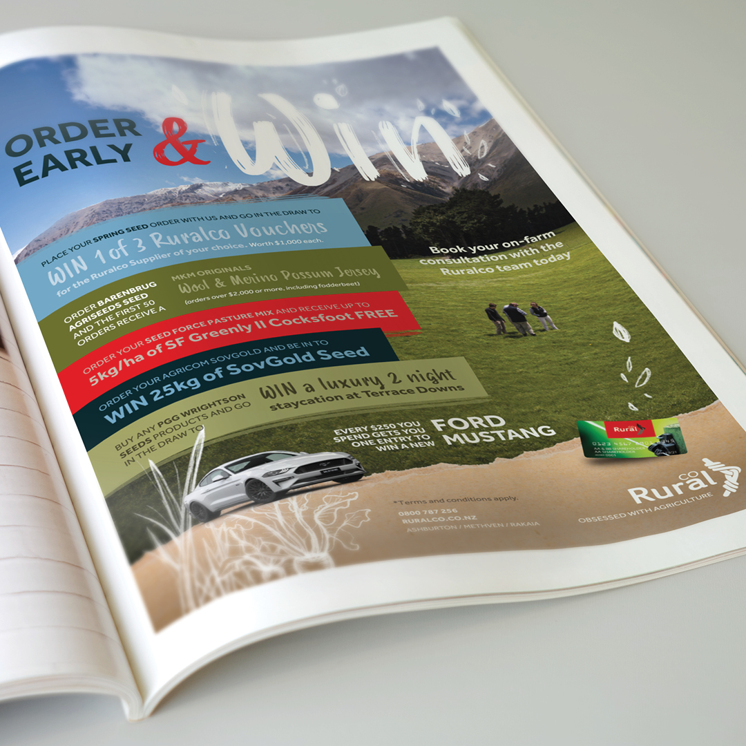 Rural Co Winter Planning Campaign - Crispin Design