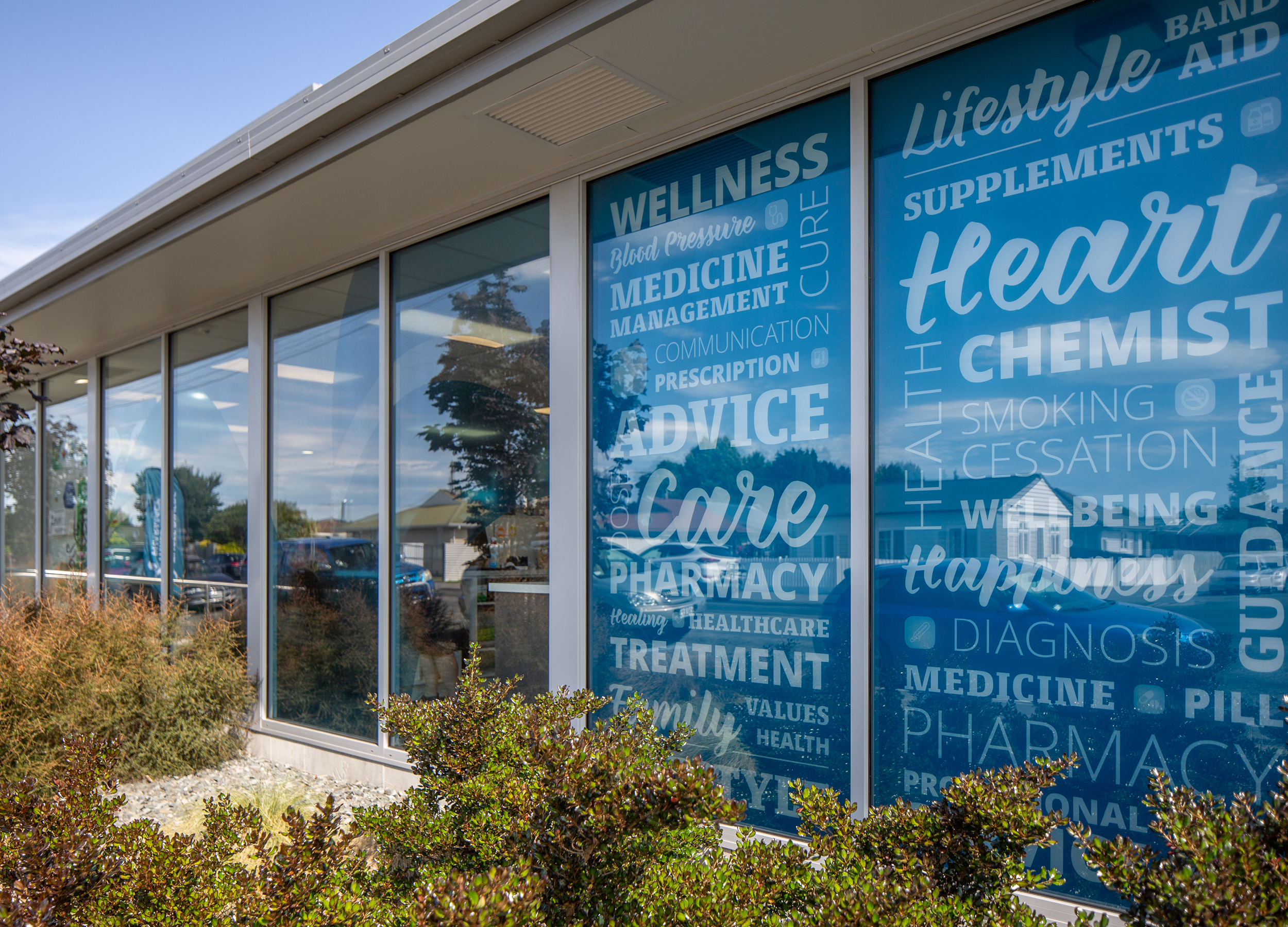 Three Rivers Pharmacy Signage Design - Crispin Creative Design